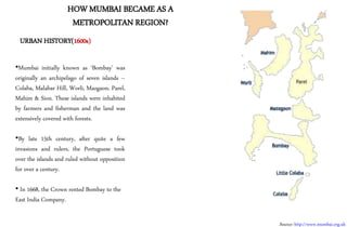 MUMBAI METROPOLITIAN REGION | PPTX