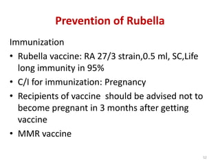 Rubella Prevention