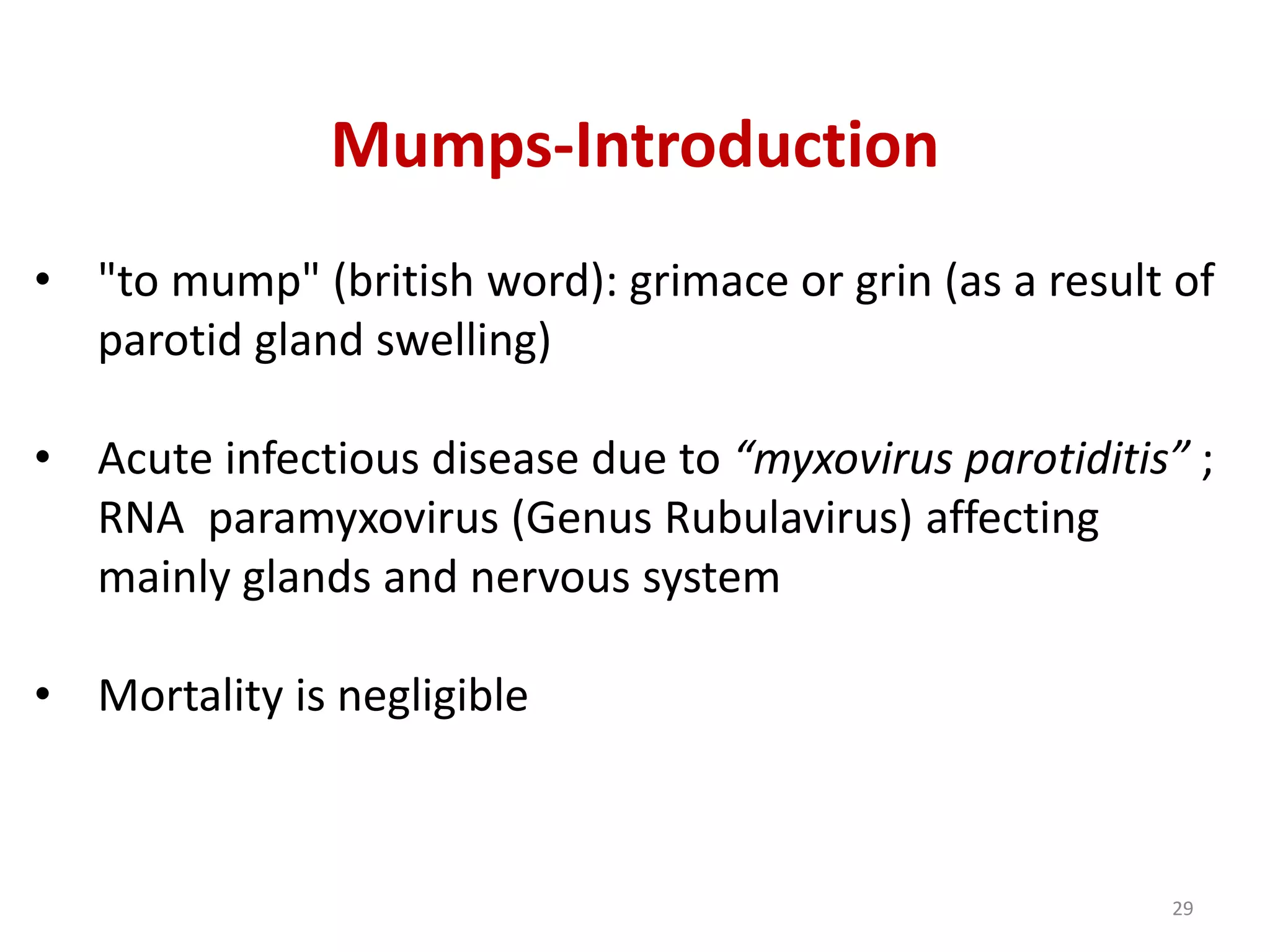 MEASLES, MUMPS & RUBELLA | PPTX