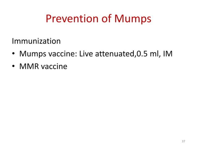 MEASLES, MUMPS & RUBELLA | PPTX