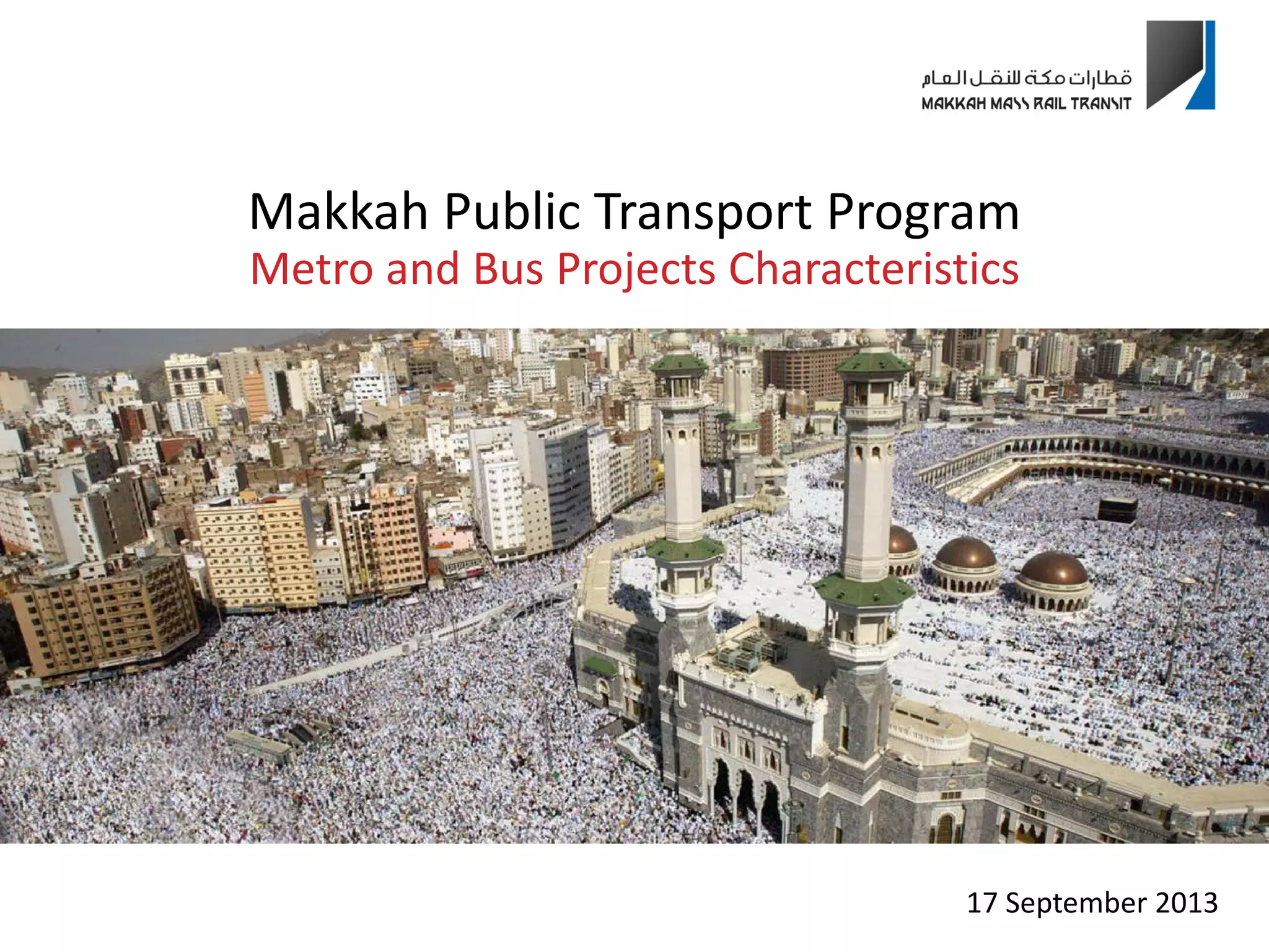 Makkah Metro Presentation | PPT