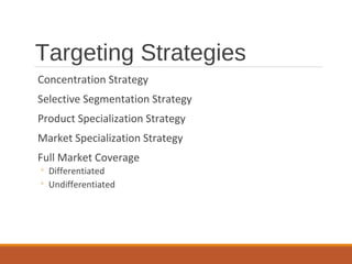 Marketing Management – Module II | PPT