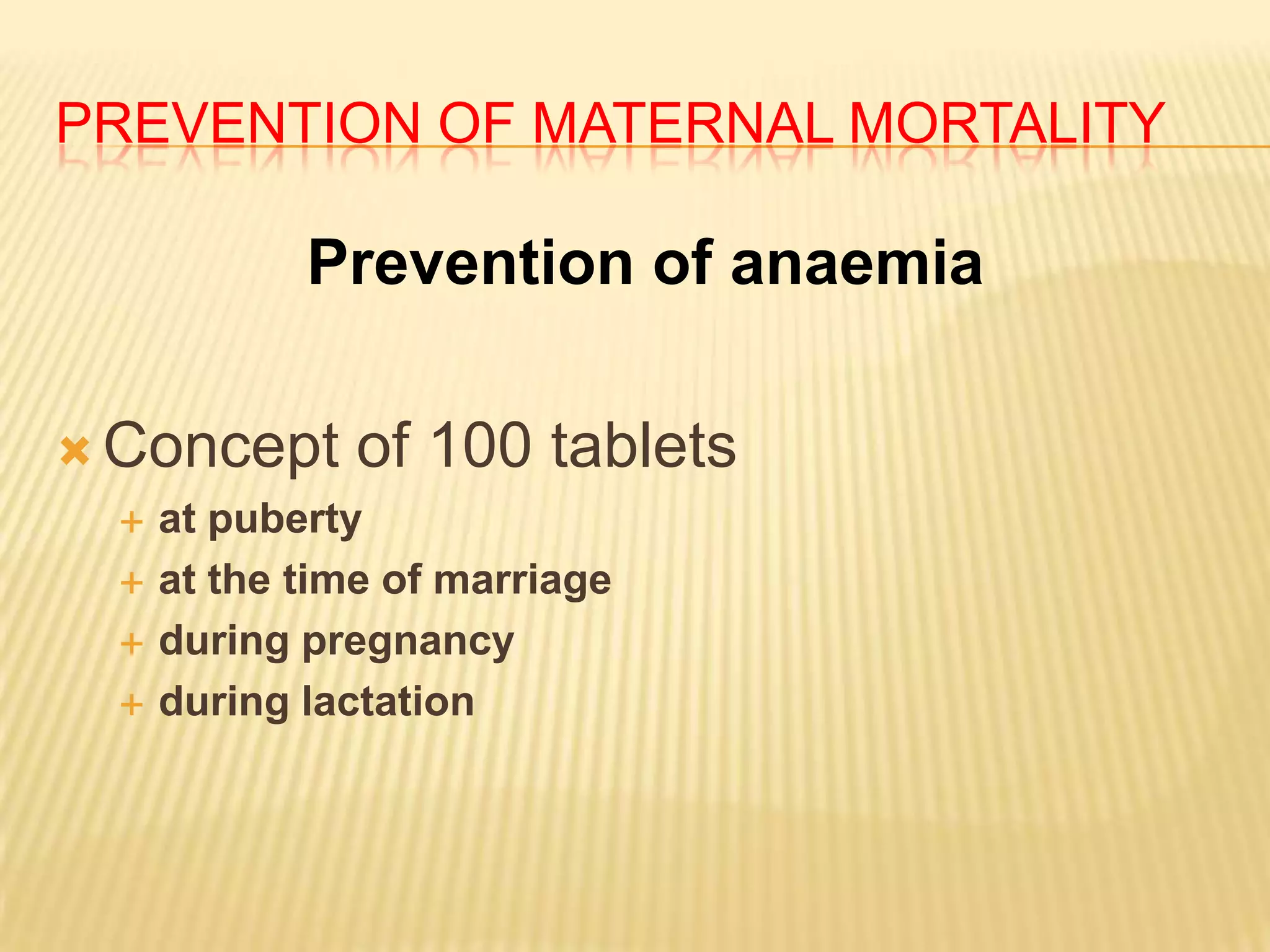 Maternal Mortality | PPTX