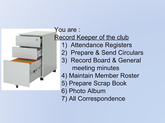Lions Club Secretary - Paper MMR & WMMR Basics | PPT