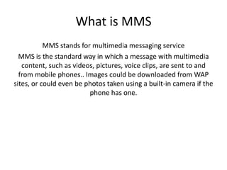 Mms | PPTX