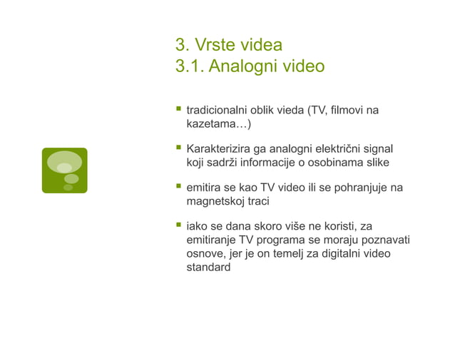 Video (1. dio) | PPT