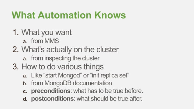 Automate MongoDB with MongoDB Management Service | PPT