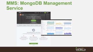 Automate MongoDB with MongoDB Management Service | PPTX