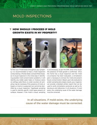 Mold Assessment Miami Beach | PDF