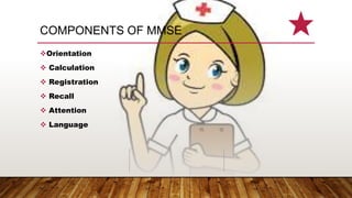 Mini mental state examination for 3rd year | PPTX