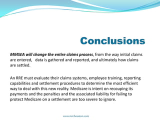 MRC White Paper - MMSEA Section 111 | PPTX