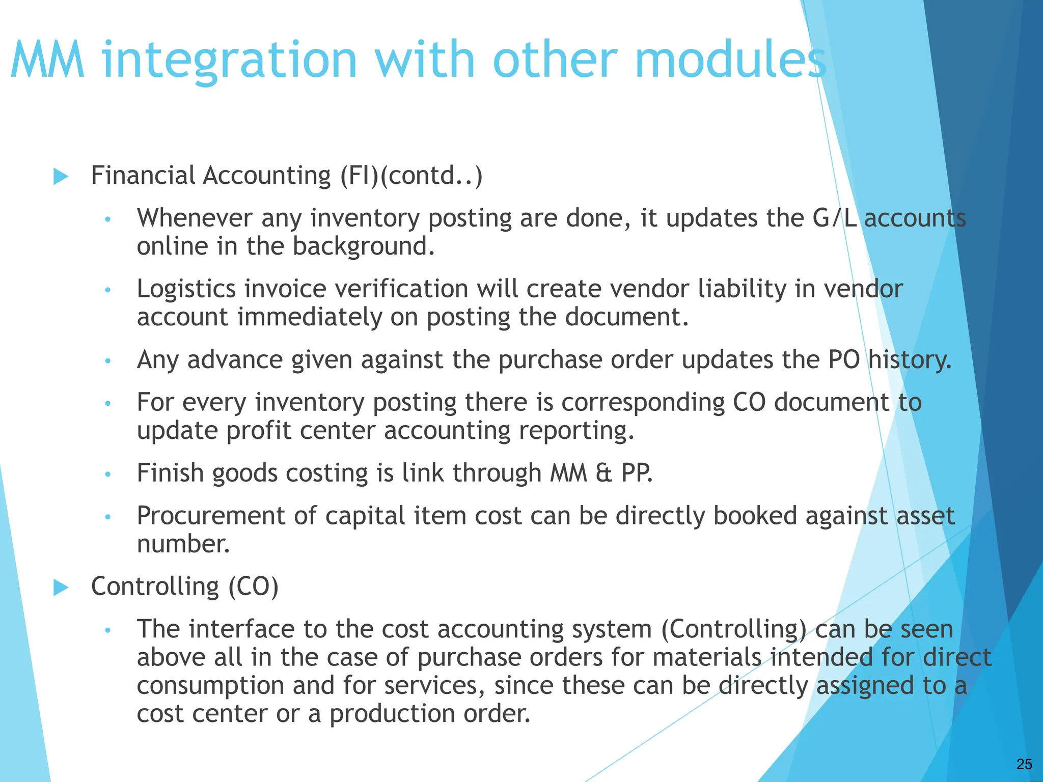 SAP MATERIAL MANAGEMENT INTEGRATION WITH OTHER MODULES | PPTX