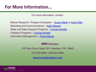 MMS Education Overview | PPTX