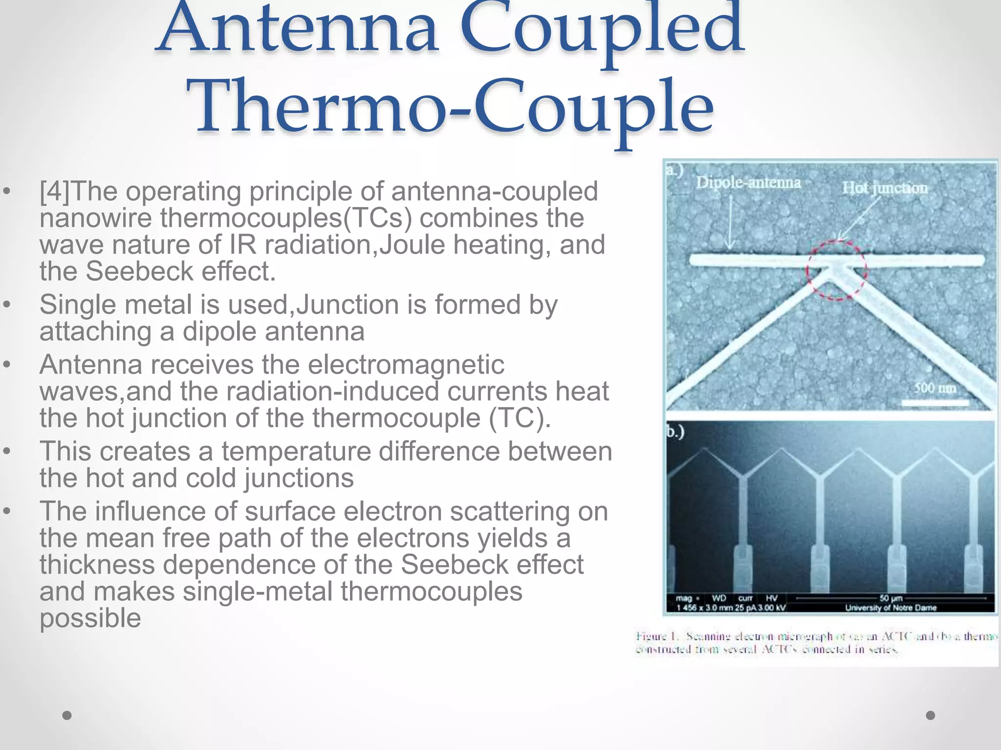 Thermocouples and its types | PPTX
