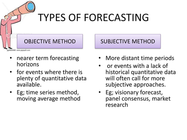 forecasting in material management | PPTX