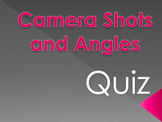 Camera Shots & Angles | PPT