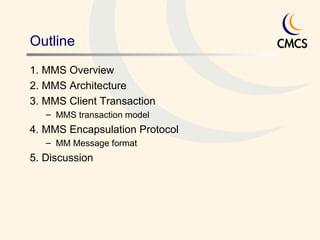 MMS Introduction | PPT