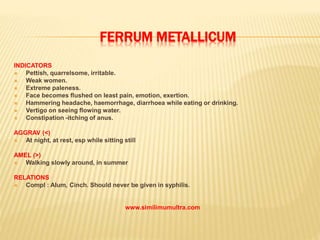 Homeopathy Materia Medica slideshow | PPTX