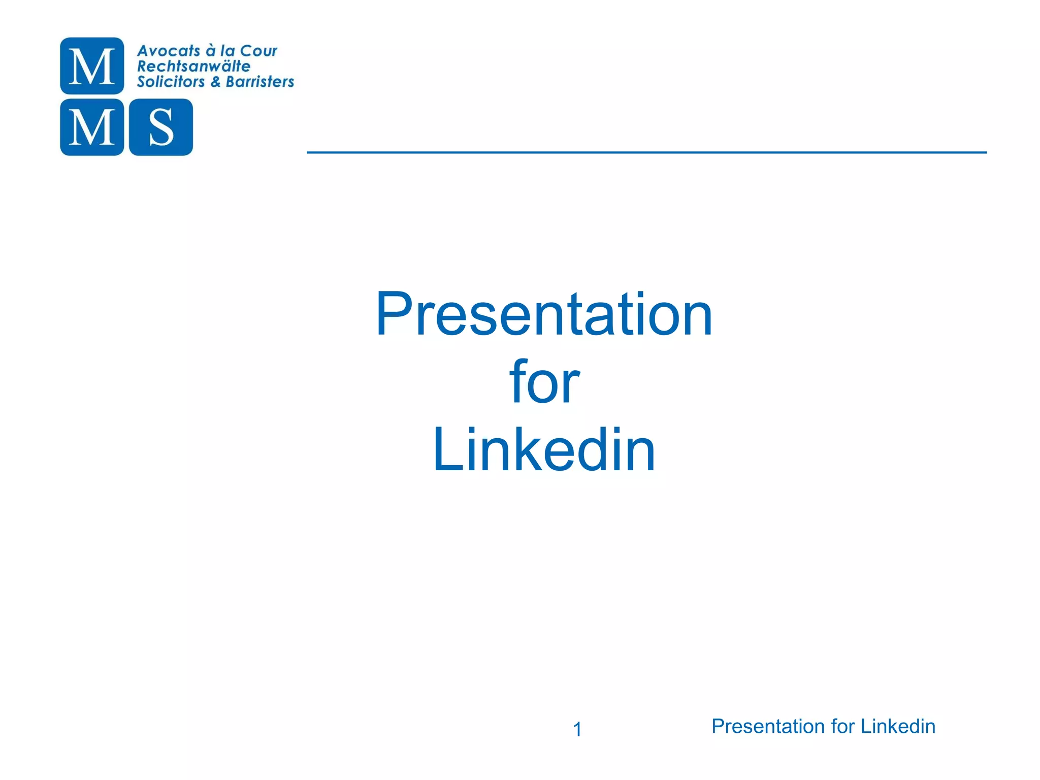 MMS-Legal Presentation | PPS