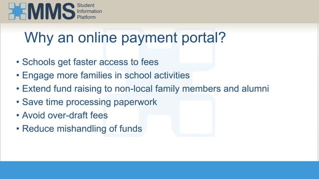 MMS Payment Portal | PPTX | Credit Cards | Personal Debt