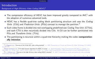 INCEPT: Intra CU Depth Prediction for HEVC | PPT