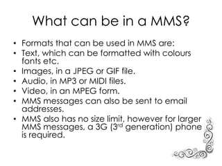 MMS presentation | PPTX
