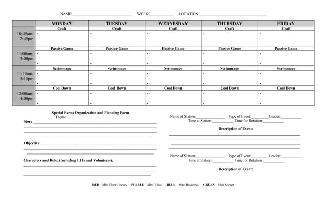 Mms Program Form 2009 | DOC