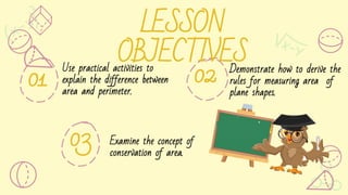 Area of 2 dimensional figures (circle, square etc) | PDF