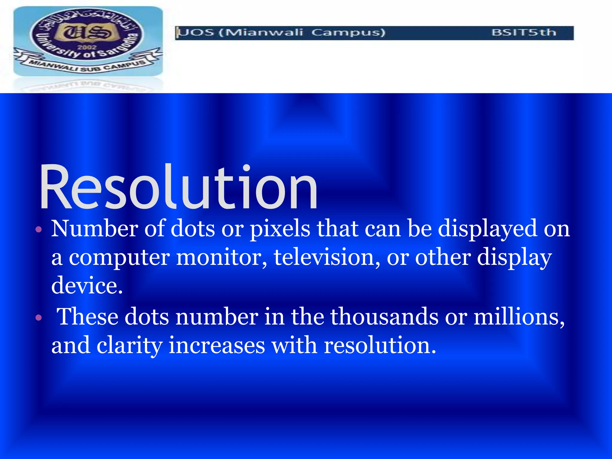 Mms resolution | PPTX