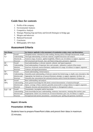 Mms sm project 2013 | PDF