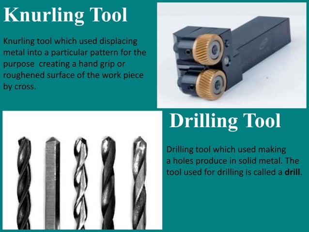Basic Tools of Lathe Machine and their operations | PPTX