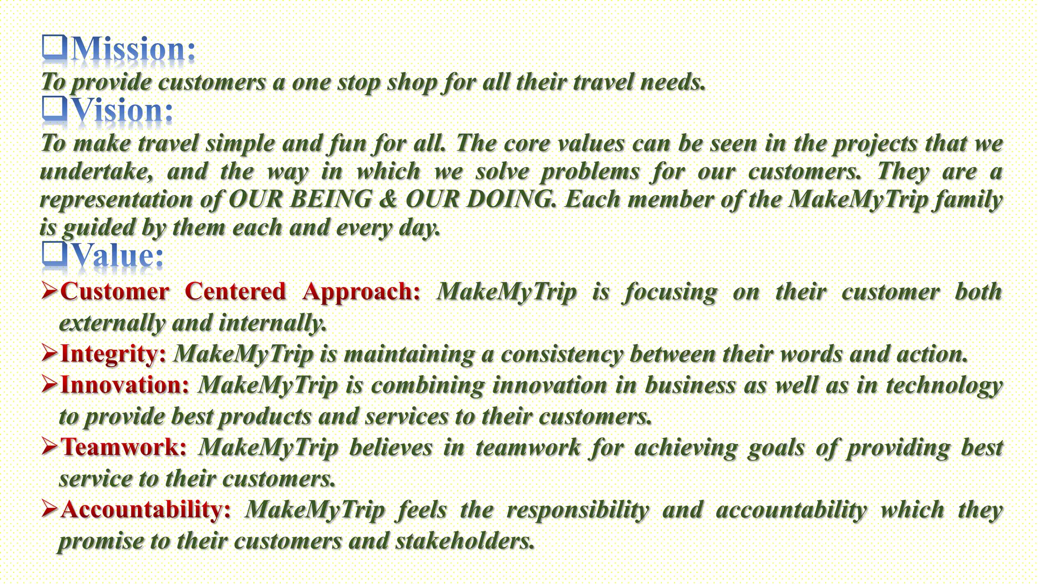 Make My Trip ( MMT ) case study | PPTX