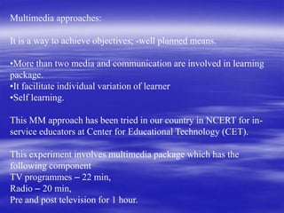 MMT-2021.ppt multimedia technologies in education | PPT