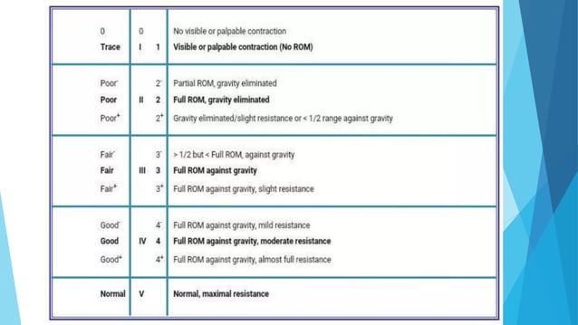 mmt notes and references for physiotherapy students | PPT