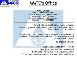 Minerals and Metal trading corp | PPTX