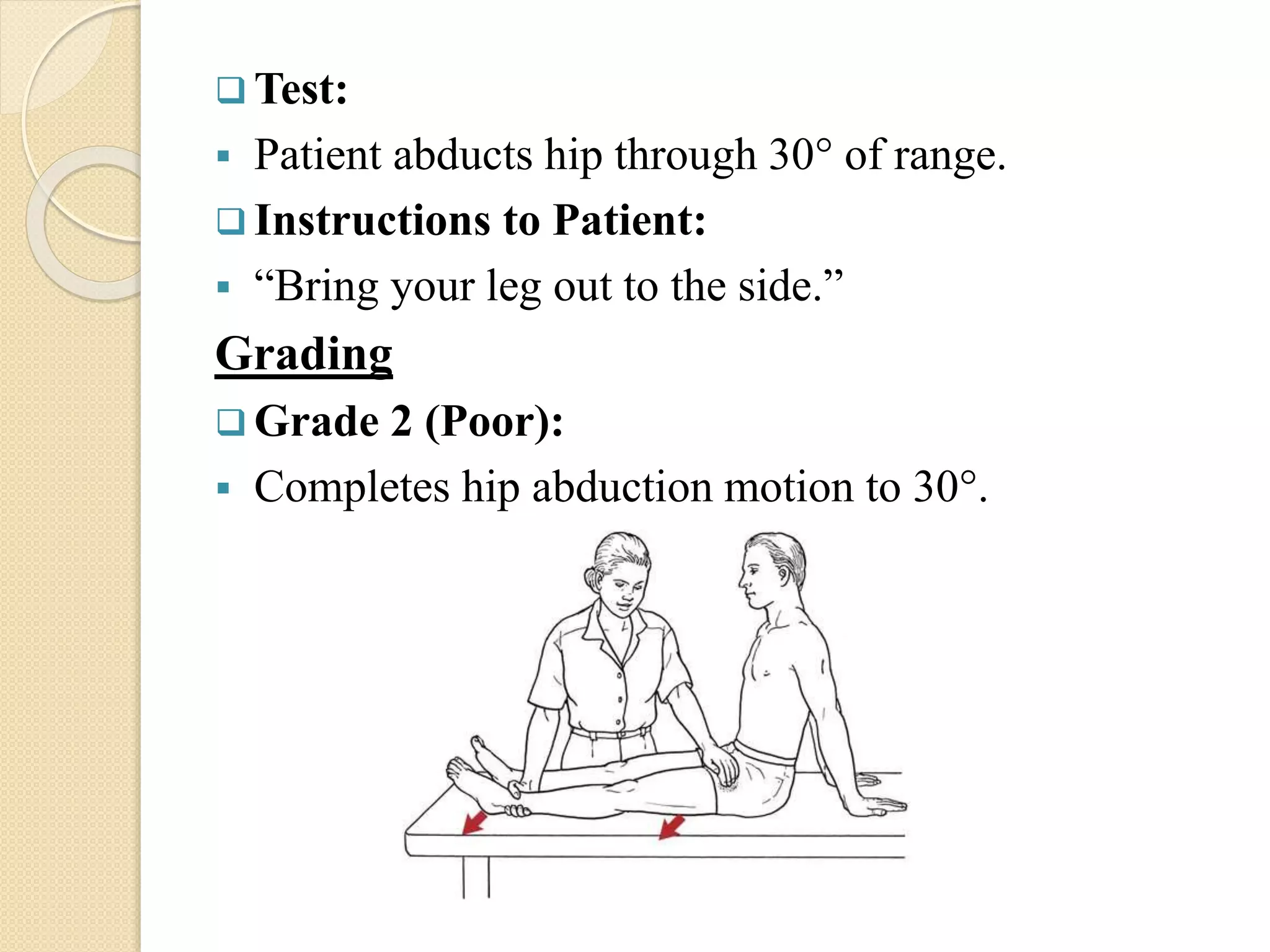 Mmt f0r hip | PPTX