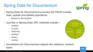 Documentum Spring Data | PPTX