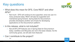 Documentum Spring Data | PPTX