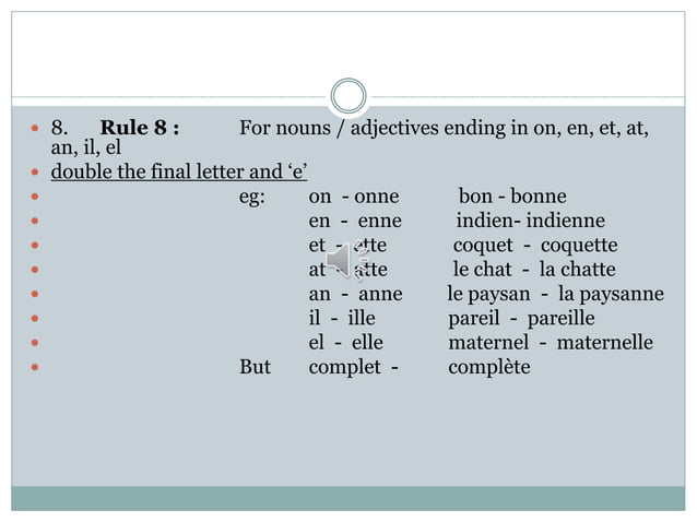 Les adjectifs | PPTX