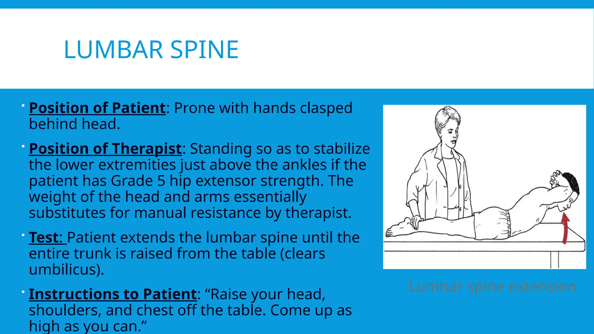MANUAL MUSCLE TESTING OF CORE MUSCLES (abdominals) | PPTX