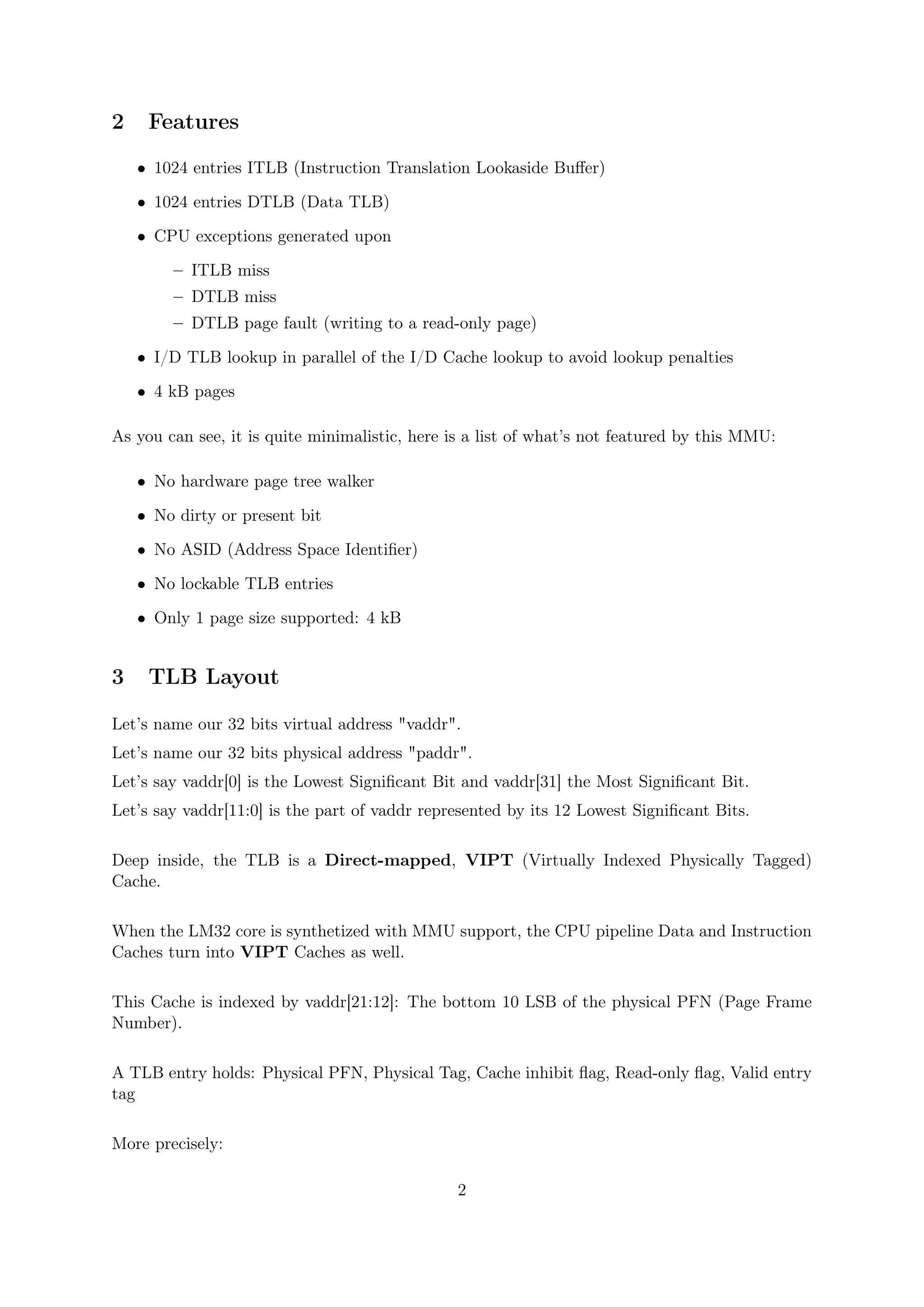LatticeMico32 MMU documentation | PDF | Data Storage and Warehousing ...