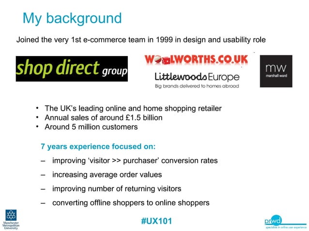 Usability & User Experience 101 - #UX101 | PPT