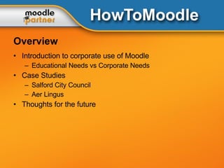 Moodle In The Boardroom | PPT