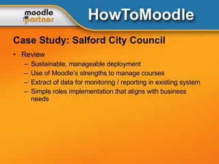 Moodle In The Boardroom | PPT