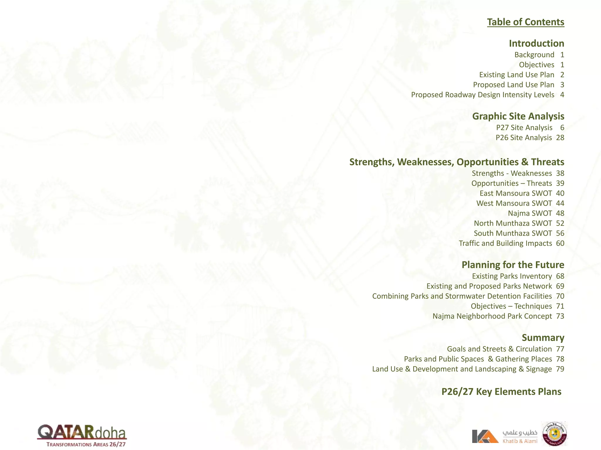 Urban Design SWOT Analysis, Doha, Qatar | PDF