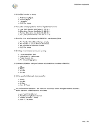 Mmup questionnaire 3 | PDF