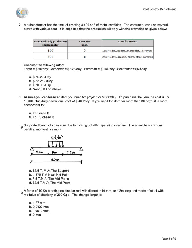 Mmup questionnaire 6 | PDF