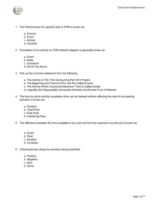 Mmup questionnaire 7 | PDF