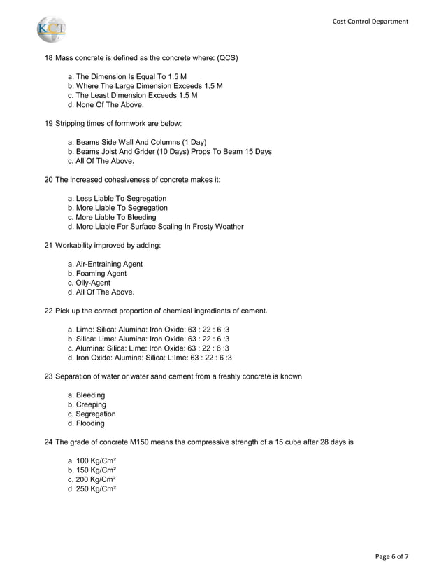 Mmup questionnaire 7 | PDF