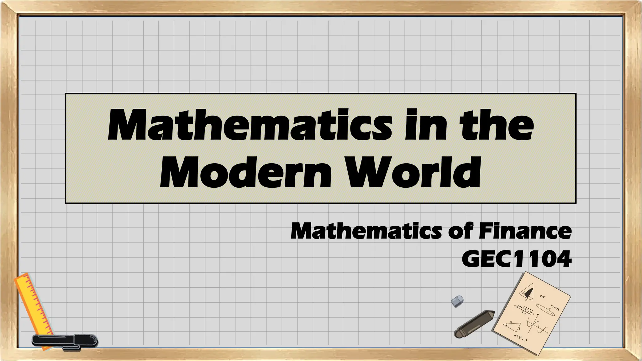 Mathematics in the Modern World PowerPoint Presentation | PPSX